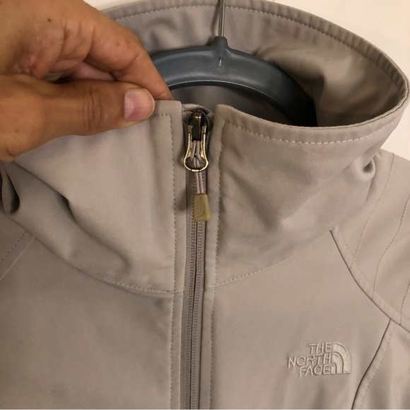 The North Face | Jackets & Coats | The North Face Cream Tan Zip Apex ...